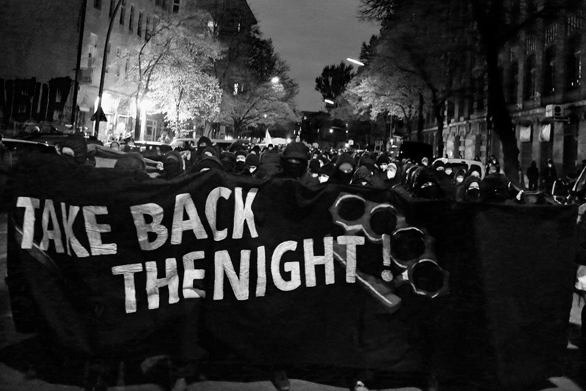 Take back the night demo (κείμενο από τις αιχμάλωτες συντρόφισσες ...